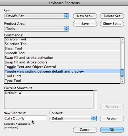 Create A Keyboard Shortcut For Preview Mode CreativePro Network
