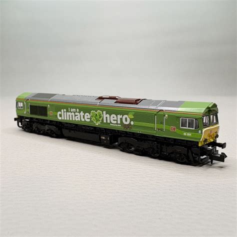 Locomotive Diesel Classe 66 66004 Climate Hero Db Cargo Kato 17751 E