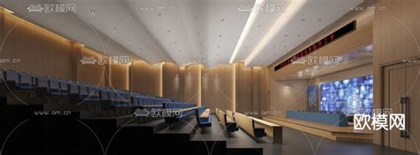 阶梯会议室 报告厅3d模型下载id141074693dmax免费模型 欧模网