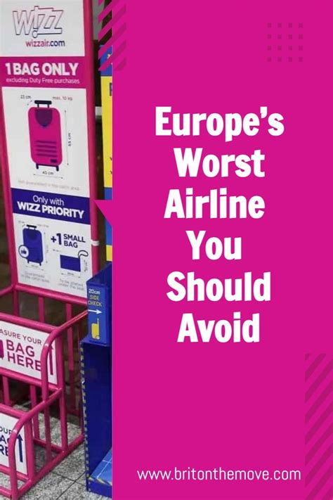 Wizz Air Review Europes Worst Airline You Should Avoid