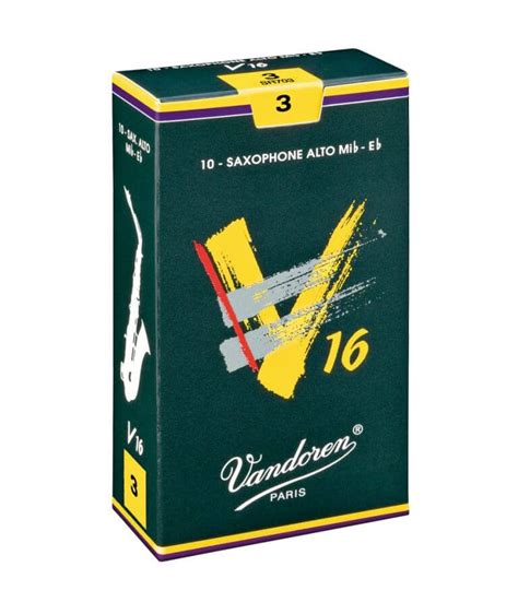 V16 Alto Saxophone Reeds Vandoren Paris