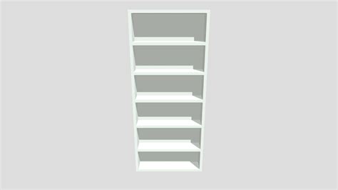 Double Side Bookshelf Download Free 3d Model By Wolfzevergreen