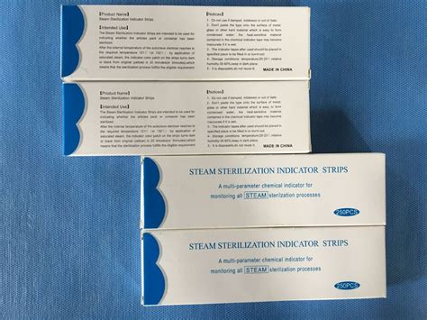 Steam Sterilization Indicator Striplabel Medical Disposable Steamsteam