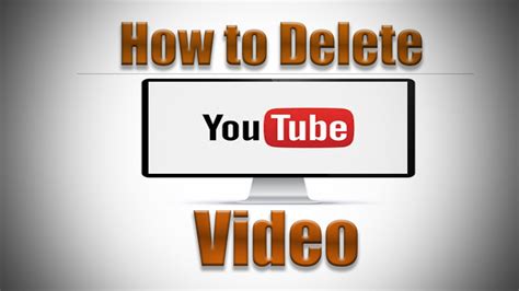 How To Delete A YouTube Video YouTube