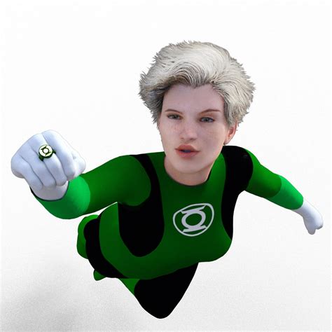 Classic Green Lantern For G8f Daz Content By Shadowyartsdirty