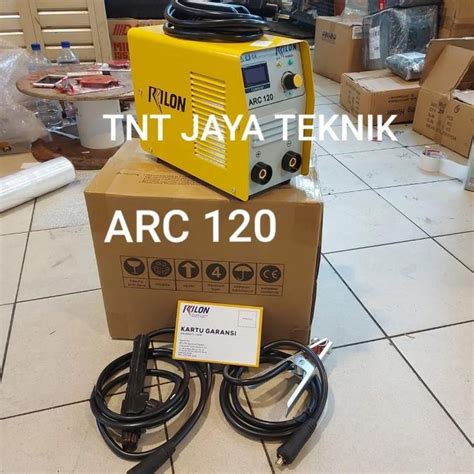 Jual Mesin Las Inverter Rilon Arc 120 Trafo Las Inverter Rilon Arc
