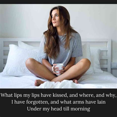What Lips My Lips Have Kissed And Where And Why Thinklit