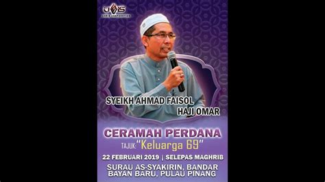 Keluarga 69 Syeikh Ahmad Faisol Omar Youtube