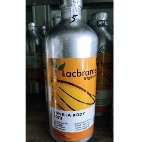 Jual VANILLA BODY BY MACBRAME KEMASAN SEGEL 1 KG ORI PABRIK SEARAH