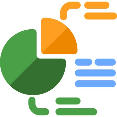 Chart Basic Rounded Flat Icon