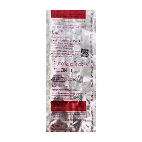 Fluzin 10mg Tablet 10s