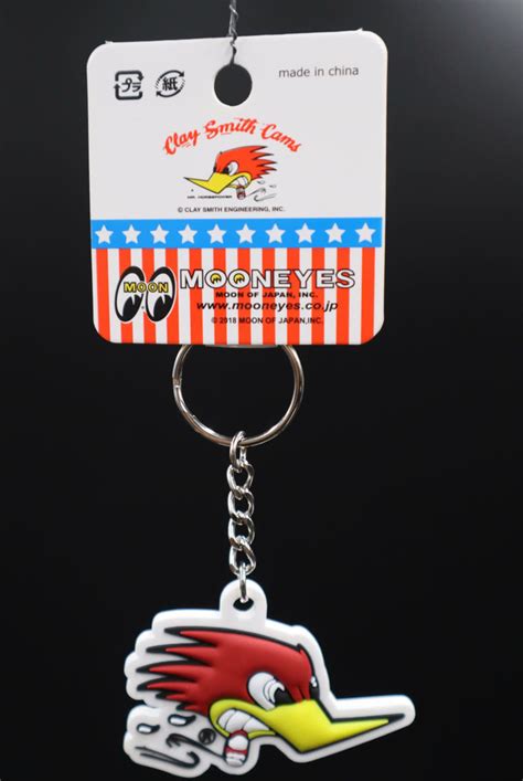 Clay Smith Rubber Key Chain A54 Affordable Street Rods
