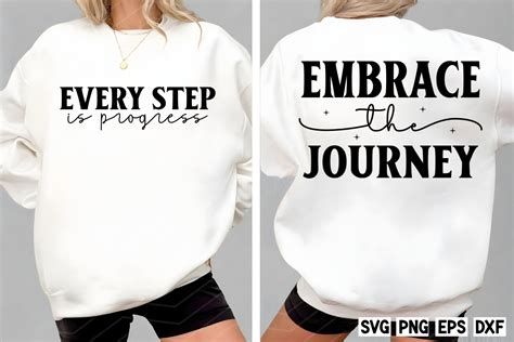 Motivational Quotes Front And Back Svg Png Graphic By Craftart · Creative