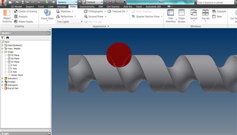 Could Solidworks Teach Inventor A Thing Or Two About Modelling Augers And Feedscrews
