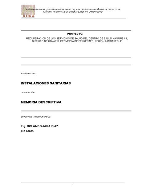 Esp Tec Centro De Salud Pdf Tap Válvula Baño