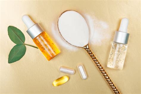 Different Types Of Collagen Stock Image Image Of Medical Facial