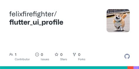 GitHub Felixfirefighter Flutter Ui Profile