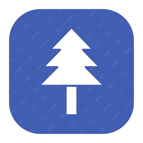 Premium Vector Pine Tree Vector Illustration