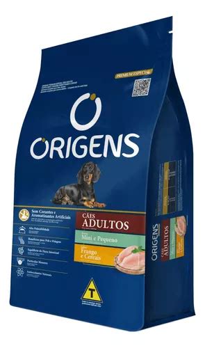 Ração Origens Para Cães Adultos Mini E Pequenos Frango kg Frete grátis
