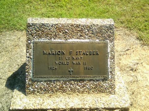 Marion Frederick Stauber 1924 1980 Find A Grave Memorial