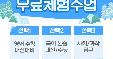겨울방학 윈터스쿨 방학특강 새학년 겨울방학과외 예비초 예비중 예비고 영어 수학 국어 사회 과학 코딩 컴퓨터 사춘기 대구광역시