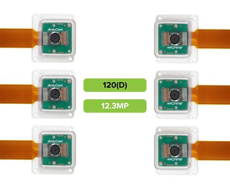 Multi Camera Kit 6 Imx477 123mpx Cameras For Nvidia Jetson Agx Orin Arducam B0473 Botland