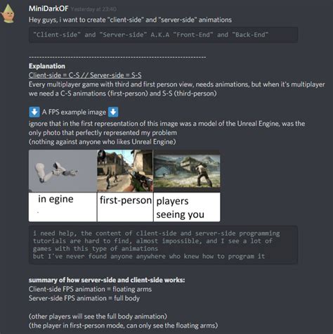 Server Side And Client Side Animations In Unity General And Gameplay
