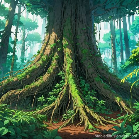 Buttress Root Plant Protection Stable Diffusion Online