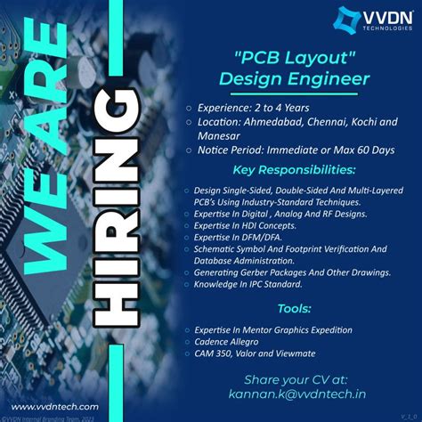 kannan kuppusamy on linkedin vvdntech wemakeithappen pcbdesign pcblayout