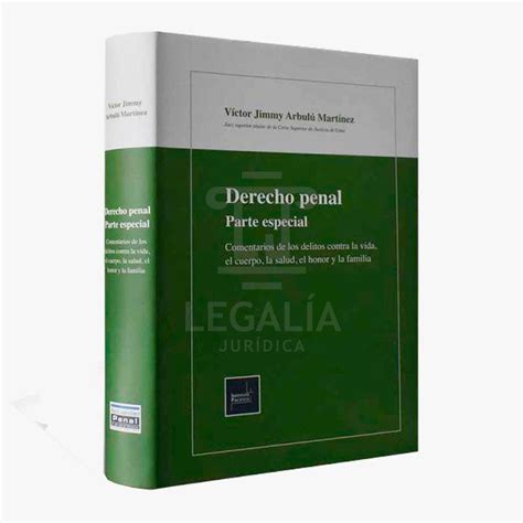Derecho Penal Parte Especial Librería Legalia Jurídica