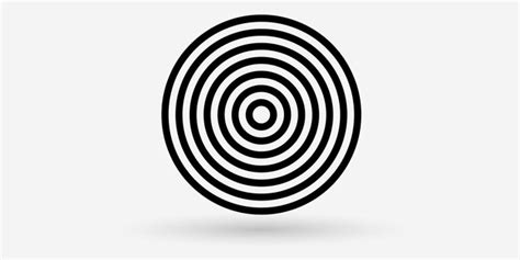 Premium Vector Abstract Geometric Circular Shape Element Vector Illustration