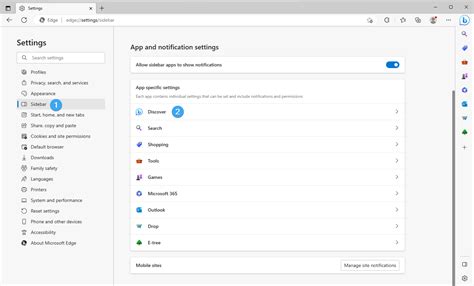 How To Remove Bing “discover” Button In Microsoft Edge