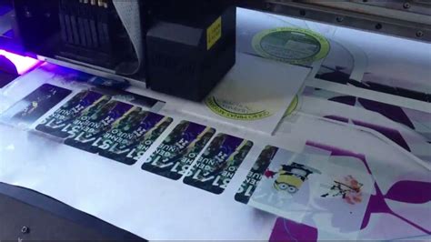 MT UV Flatbed Printer With Epson Printhead Printing On Ceramic Sheet YouTube