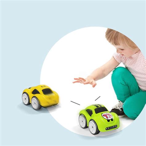 원격 제어 체질 통제 자동차 유도 장애물 회피 및 후속 조치 어린이 오렌지 용 장난감 자동차