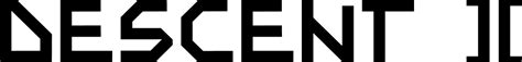 Descent Font