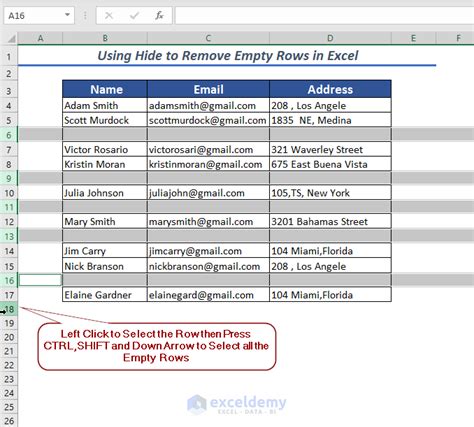 How To Remove Empty Rows In Excel Easy Ways ExcelDemy