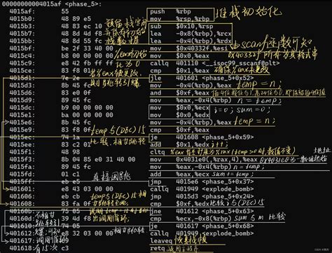 哈工大2024春季计算机系统lab2 二进制炸弹（水平有限，仅供参考） Csdn博客
