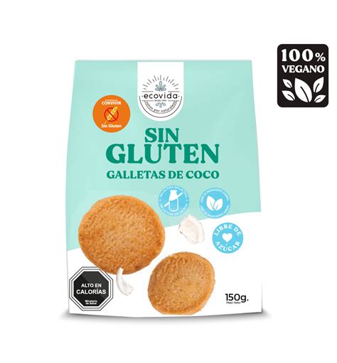 Galleta Sin Gluten Coco 150g Ecovida