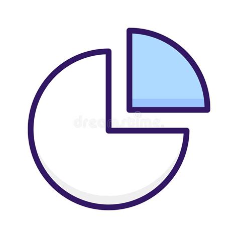 An Amazing Vector Design Of Pie Chart Concept Icon Of Infographics In Trendy Style Stock Vector