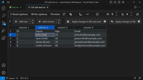 Visual Studio CodeでCSVを効率的に編集する方法 COMMAND LAB TECH