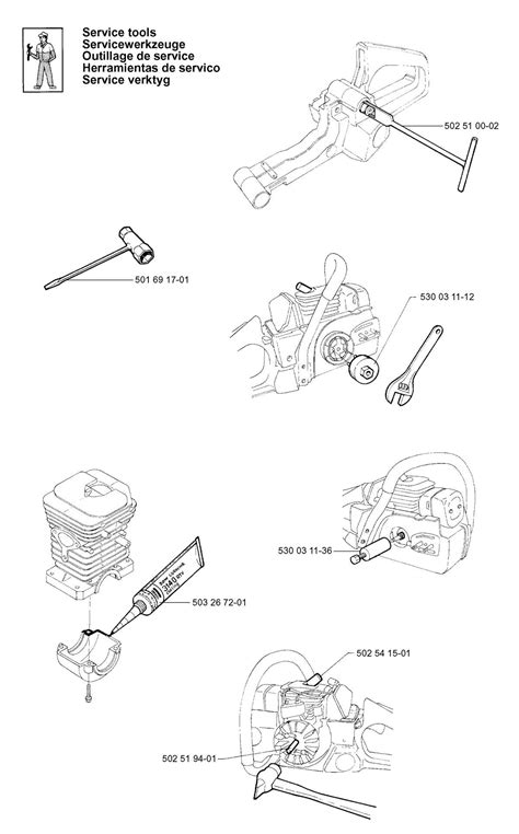 Husqvarna 136 Chainsaw Parts Breakdown