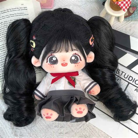 Entzückende Xiao Wan Zi Anziehpuppe 20 Cm Baumwollplüsch Calembou