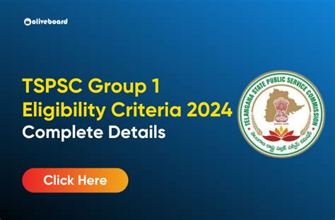Tspsc Group 1 Eligibility Criteria 2024 And Qualifications