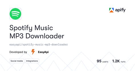 Issues · Spotify Music Mp3 Downloader · Apify