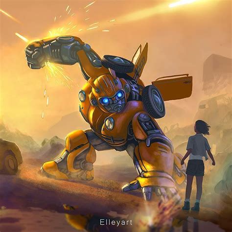 💛 𝘾𝙝𝙖𝙧𝙗𝙚𝙚 𝙂𝙖𝙡𝙚𝙧𝙮 💛 Transformers Movie Transformers Poster