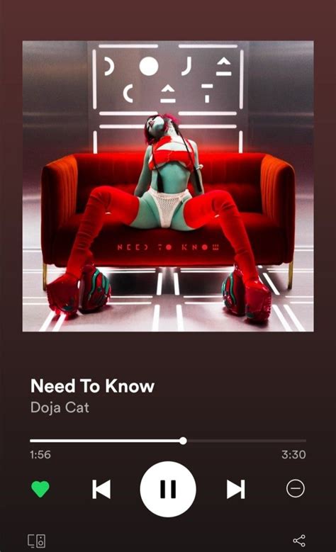Spotify Need To Know Doja Cat Spotify Cats Indie Music Playlist
