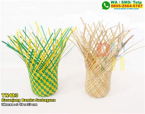 Keranjang Bambu Serbaguna Souvenir Pernikahan
