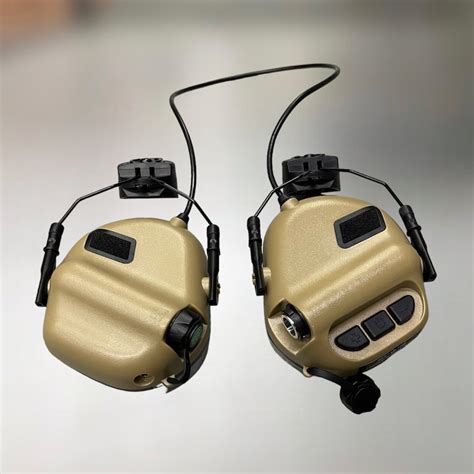 Наушники Тактические Earmor M31h Активные с Креплением на Шлем Nrr