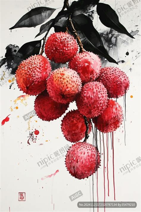 Ai创作图丰收荔枝画 写意荔枝 无框画荔枝 荔枝速写 原创荔枝手绘 荔枝画 速写荔枝 手绘荔枝图 工笔荔枝 工笔画荔枝 原创荔枝挂画 荔枝装饰画 水墨荔枝 原创手绘荔枝 荔枝手绘图nipic
