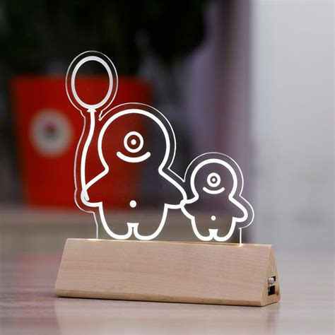 Акрилайт сувенир с подсветкой Принт центр ОК